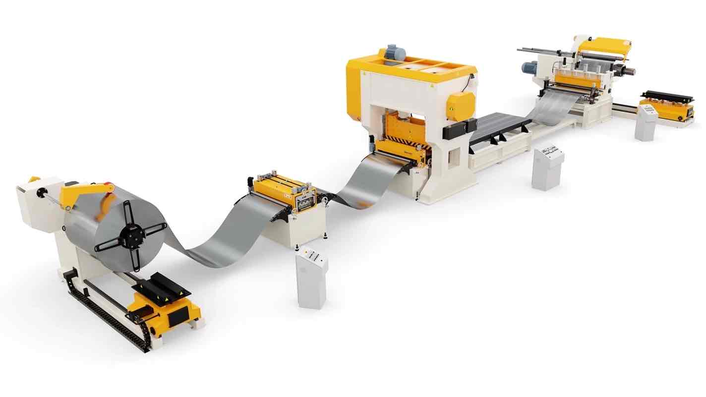 Sheet Metal Perforation Machine Line - Technic Machines