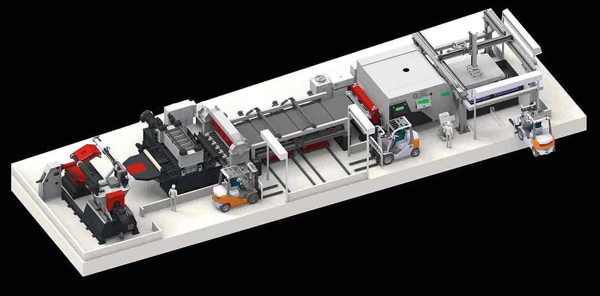 Coil Fed Laser Blanking System - Technic Machines